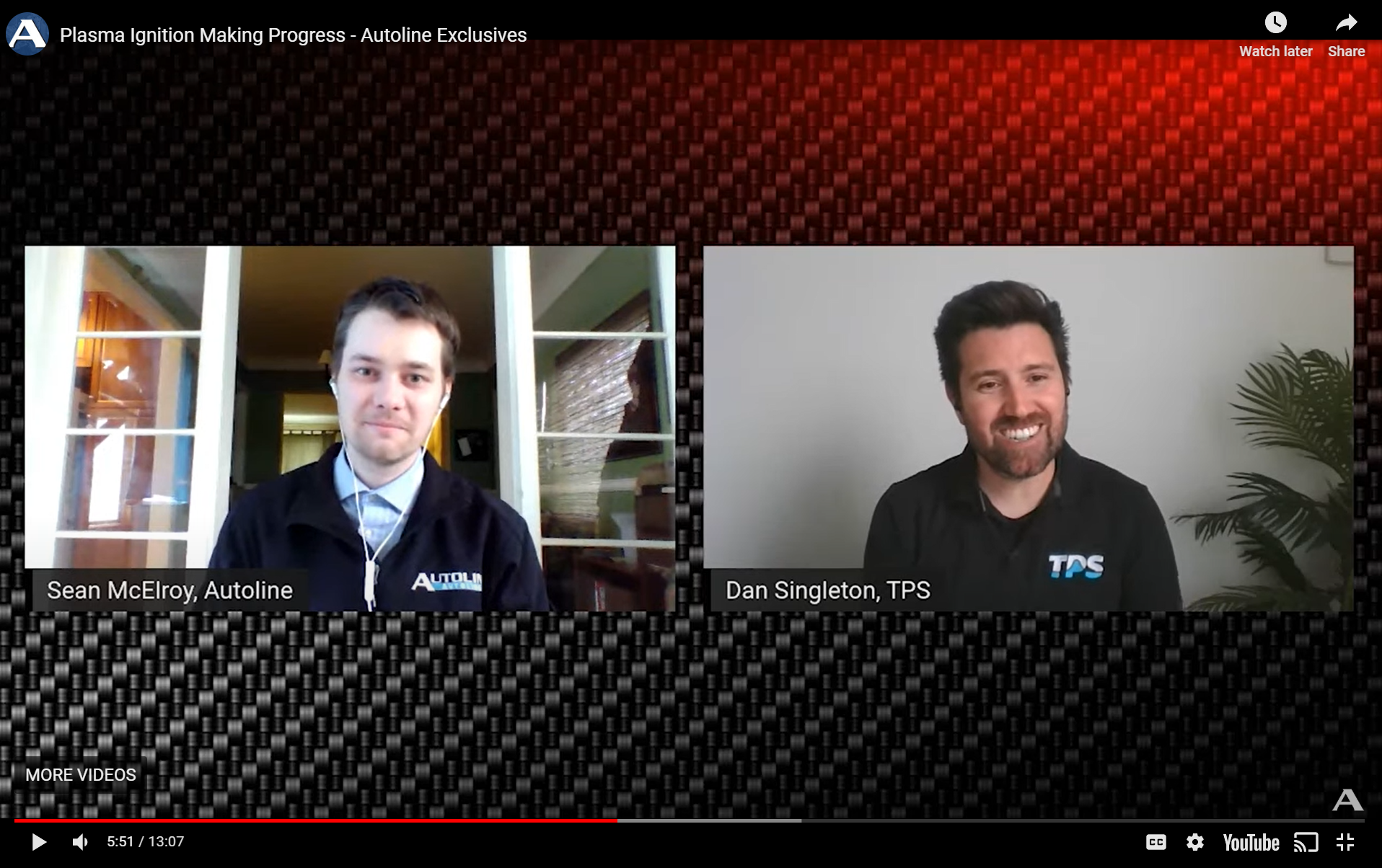 Plasma Ignition Making Progress – “Autoline Exclusives” Video Interview with TPS CEO Dan ...